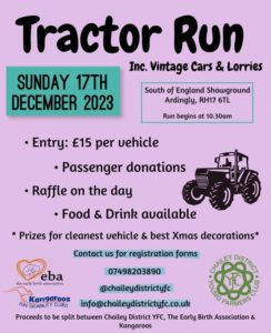 Tractor Run - South of England Event Centre